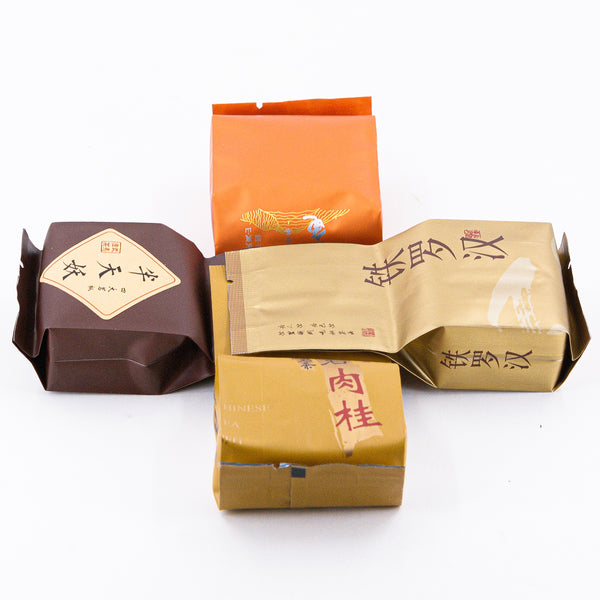 Four Famous Cliff Teas Sampler – The Chinese Tea Shop
